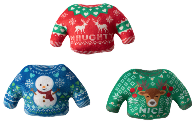 Fringe - Santa’s Pet Shop - The Snuggle is Real Sweaters - 3-pack Mini ...